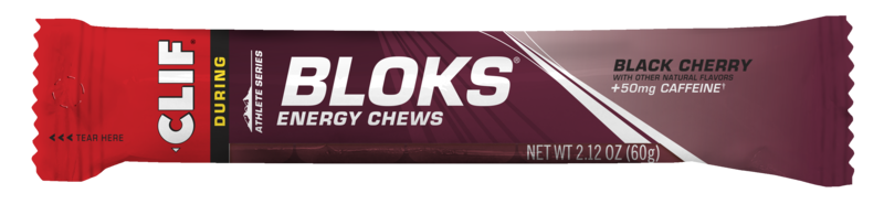 CLIF® BLOKS™ Energy Chews | Black Cherry 50mg Caffeine – Coast to ...